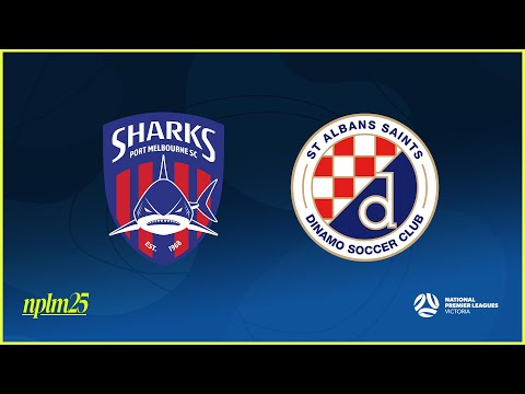 2025 NPLMVIC Round 20: Port Melbourne Sharks SC v St Albans Saints SC