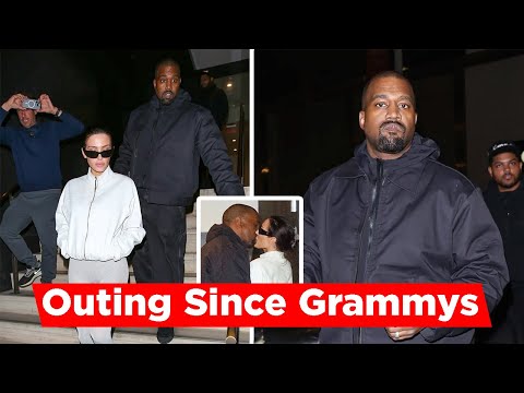 Kanye West Kisses Bianca Censori During First Outing Since Grammys 2025 Shocker