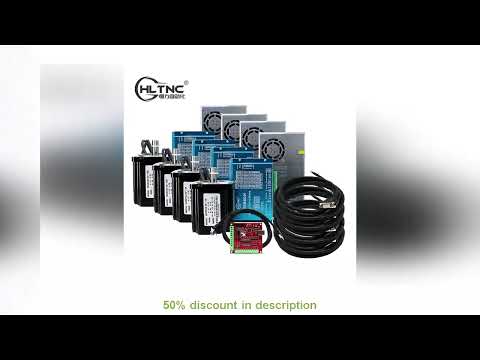 Latest Products You Must Know! HLTNC CNC Nema 34 Closed Loop Servo Stepper Motor With Encoder Dr