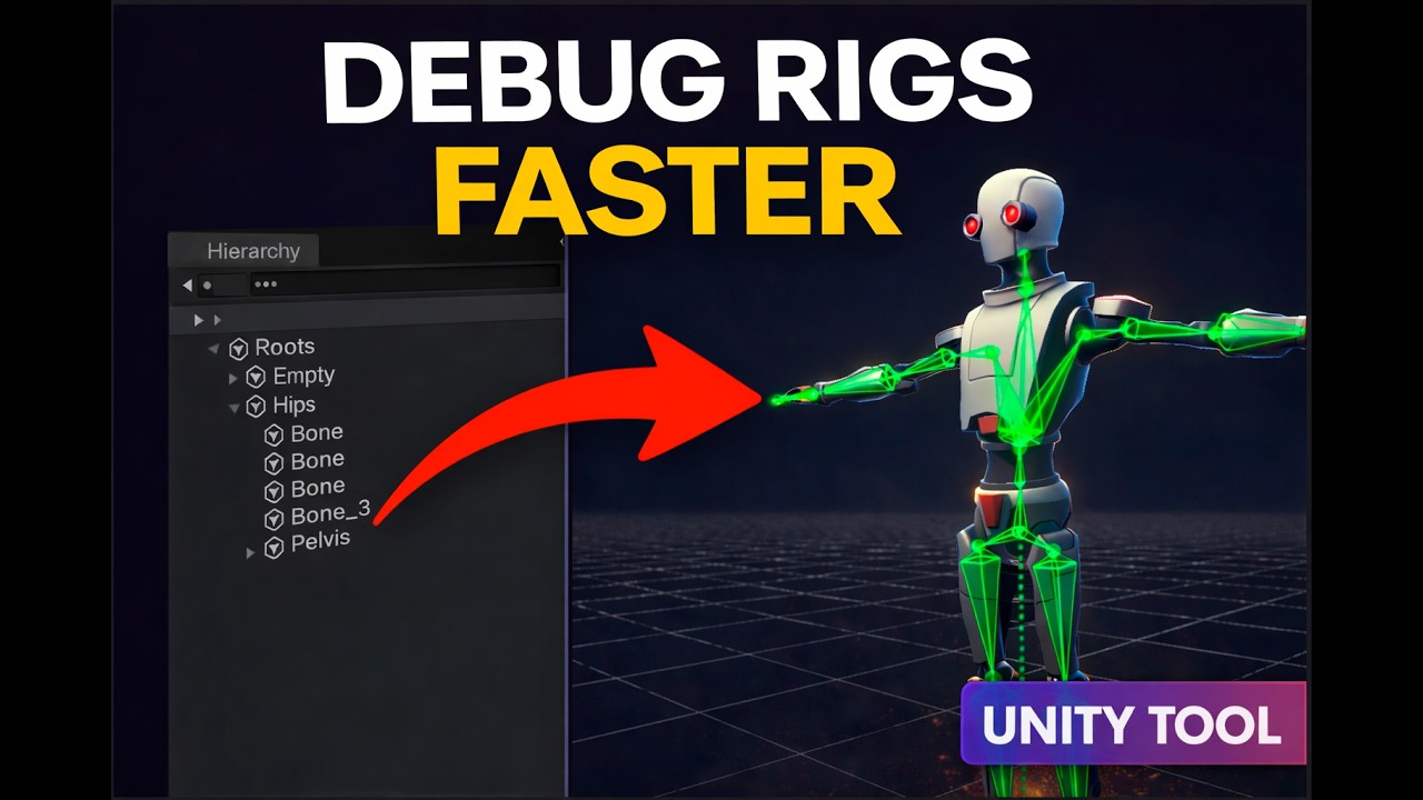Rig Debug Toolkit – Visualize & Debug Bones in Unity