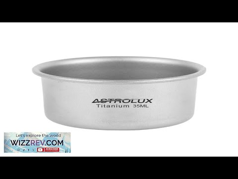 Astrolux® Ti C1 Titanium Cup Titanium Tea Cup Outdoor Camping Tableware Drinking Mug Review