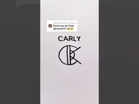 Here's how to make CARLY Name Logo