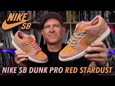 Nike SB Dunk Low Pro 'Red Stardust' Review 🌠