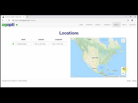 Add Airport Locations