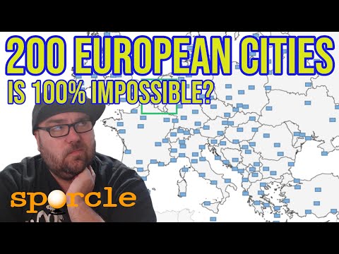 Only geography experts can name ALL European 200 cities! A Sporcle Quiz.