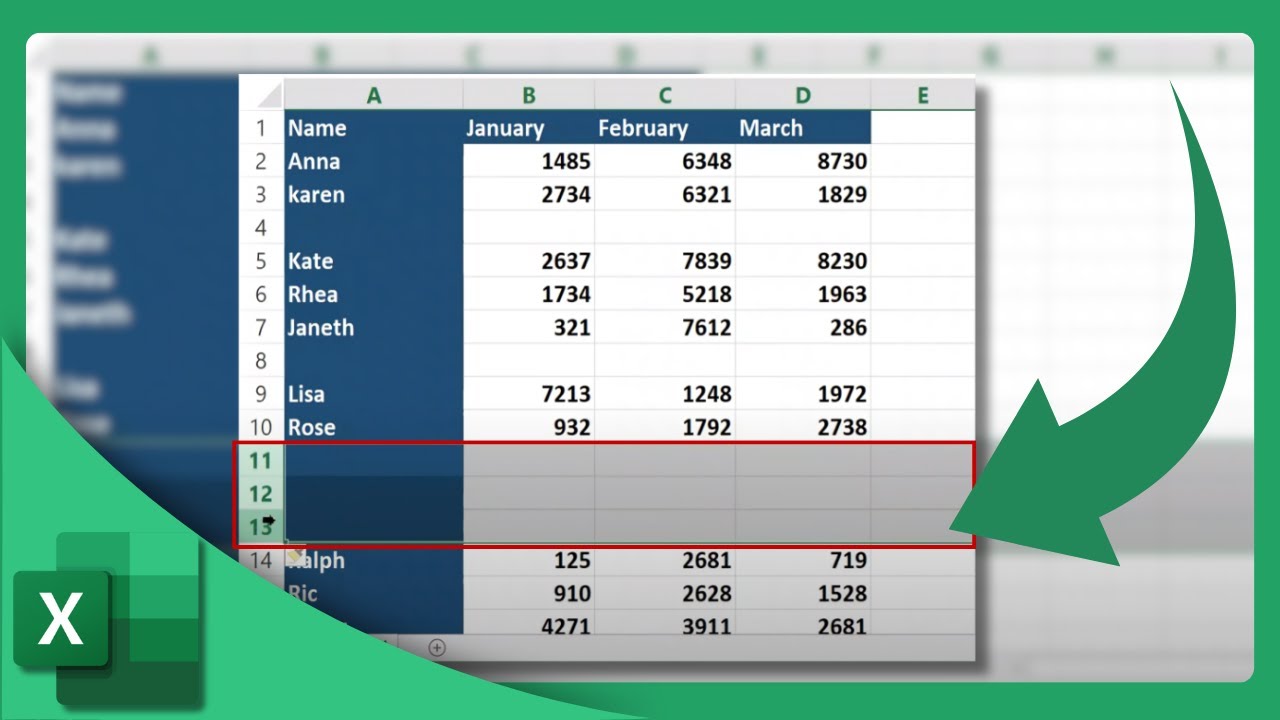 How to Use a Shortcut Key to Insert Rows in Excel | Microsoft Excel Tutorial (2025)