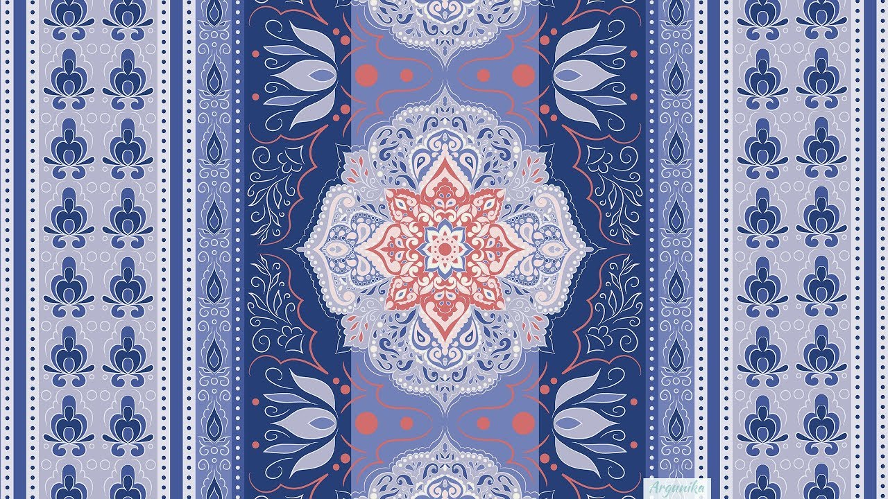 Ethnic ornament. Seamless pattern. Vector. Speedpaint