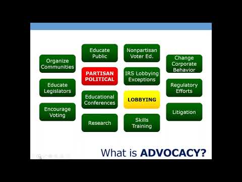 CLF Non Profit Advocacy 101