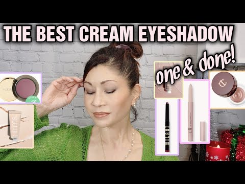 The Best Cream Eyeshadow-One & Done Eyeshadow Look