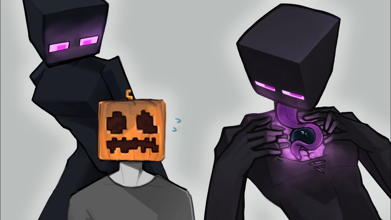 My Life with Endergirl 💜 A Minecraft Love Story | Minecraft Comic Dub