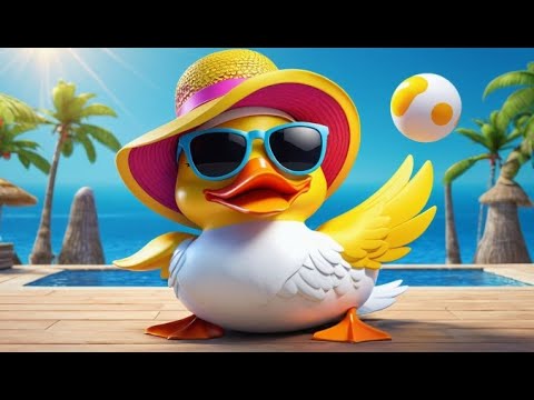 Two Little Ducks Learn to Spell | Spelling Song for Kids | Learn Words with Ducks