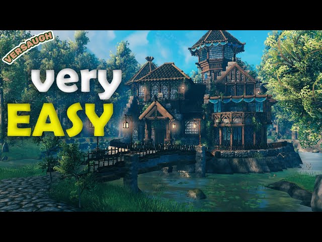 Medieval Mansion Valheim Build