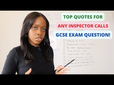 Use These Quotes To Pass In ANY Inspector Calls Exam Question! | 2025 GCSE English Literature Exams