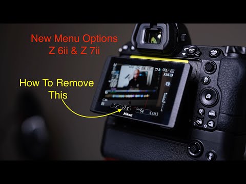 Nikon Z6 II / Z7 II: New menu options & changes (VOA060AE)