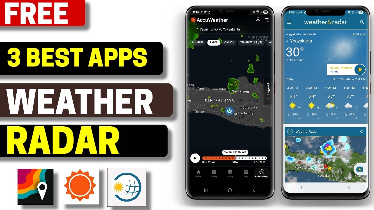 3 Best Free Weather Radar Apps for Android 2026