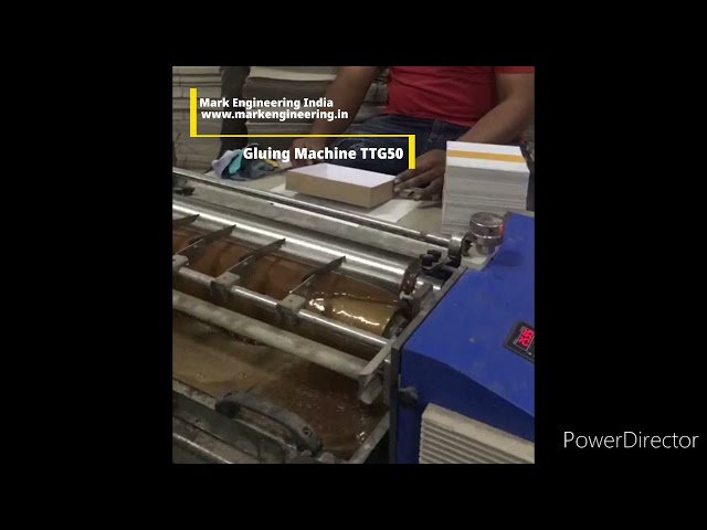 Paper Gluing Machine - Paper Sheet Gluing Machine Manufacturer from ...