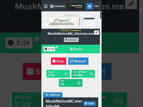 HOW TO CHECK IP IN MINECRAFT ATERNOS SERVER