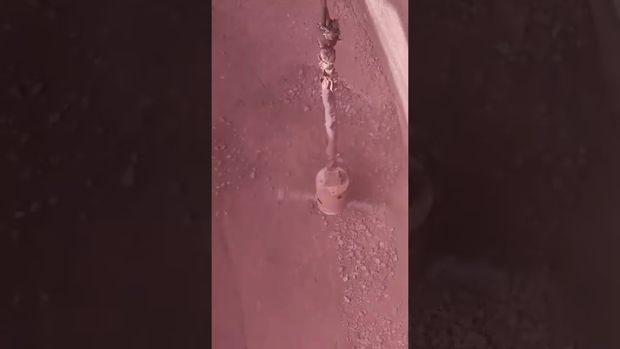 Bunker Cleaning using a SiloWhip system