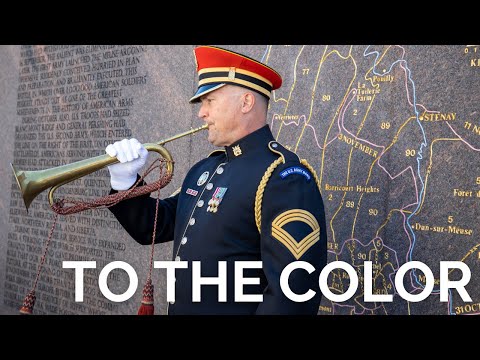 "To the Color" performed on General John J. Pershing's Bugle by U.S. Army Band Soldier