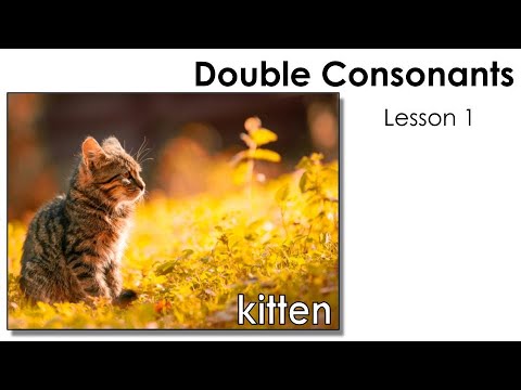 Double Consonants - Medial - Lesson 1
