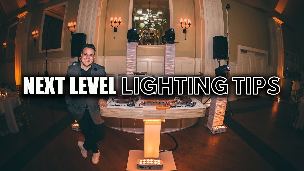 Lighting Tips For Wedding DJs (VERY IMPORTANT)