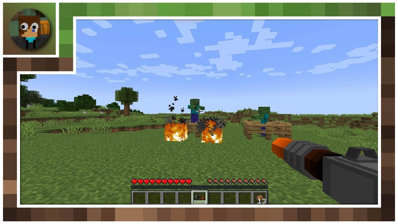 A Cannon For Fire-Charge Balls (MOD) - Minecraft