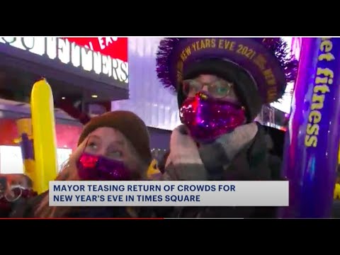 ‘We expect a large, wonderful celebration.’ Mayor set to make NYC New Year's announcement Tuesday