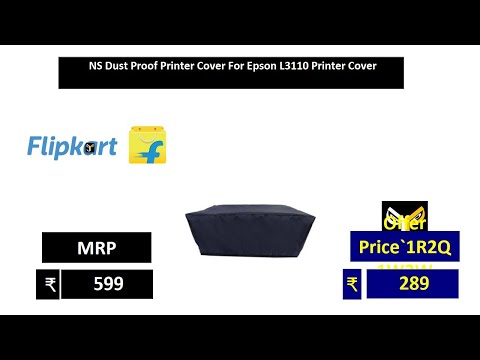 NS Dust Proof Printer Cover For Epson L3110 Printer Cover