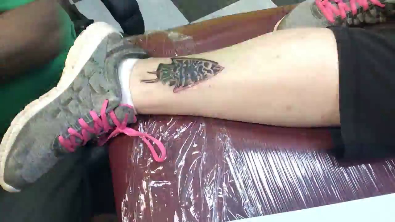 Arrowhead cover up Tattoo 2/6