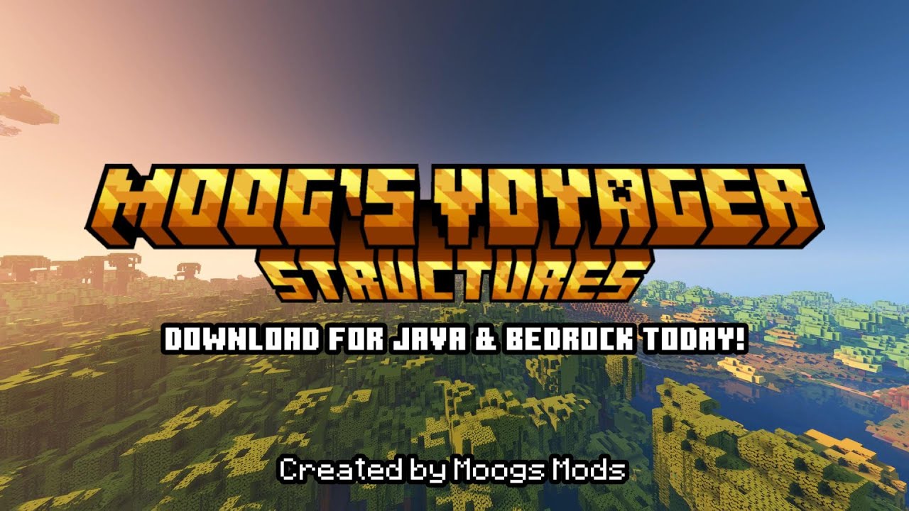 Structure Addon/mod, 100+ structures: Moogs Voyager Structures Official Trailer