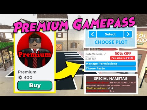 Bloxburg Premium Gamepass Review | Is it WORTH it? [GAME PASS]
