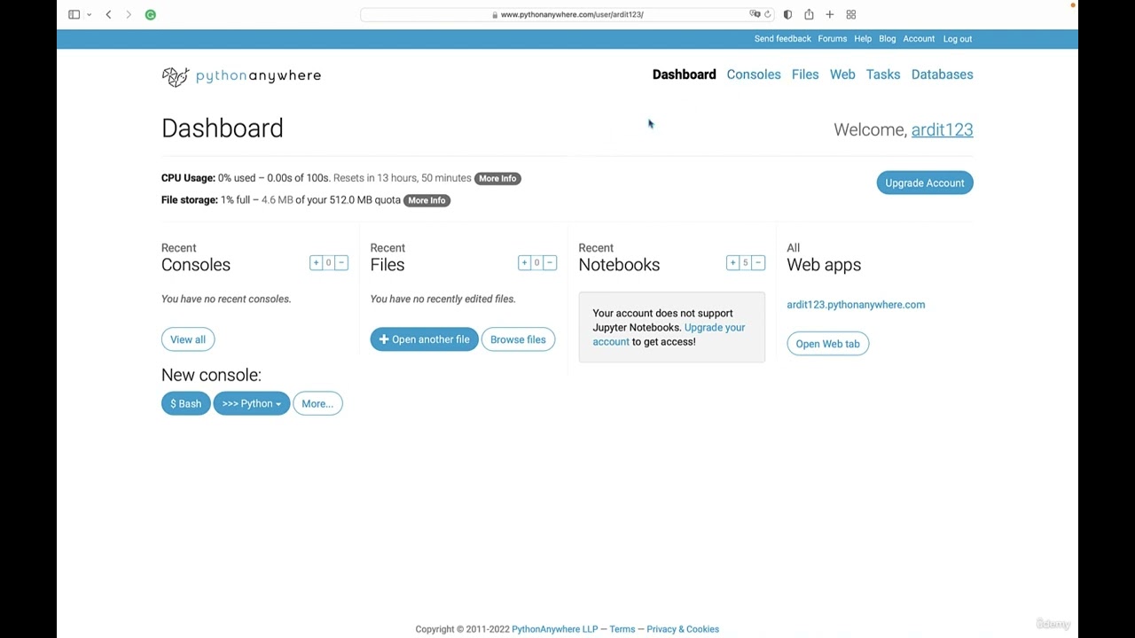 Schedule Python Tasks on PythonAnywhere | Automate Everything with Python