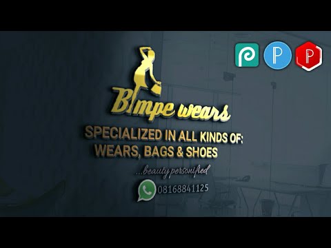 3D LOGO MOCKUP USING PHOTOPEA