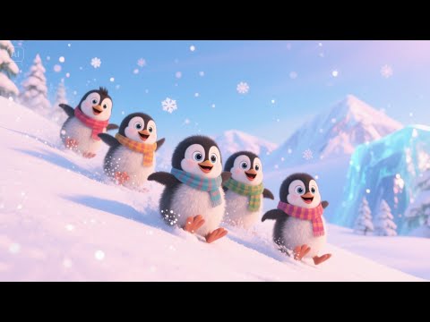 The Playful Penguins: Waddles, Wiggles, and Snowy Day Surprises"