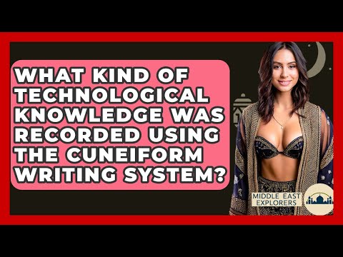 What Kind Of Technological Knowledge Was Recorded Using The Cuneiform Writing System?