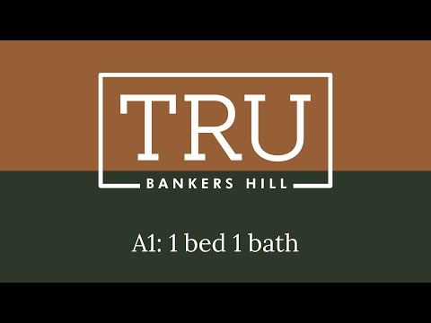 A1: 1 bed 1 bath, 488 sq. ft. #207