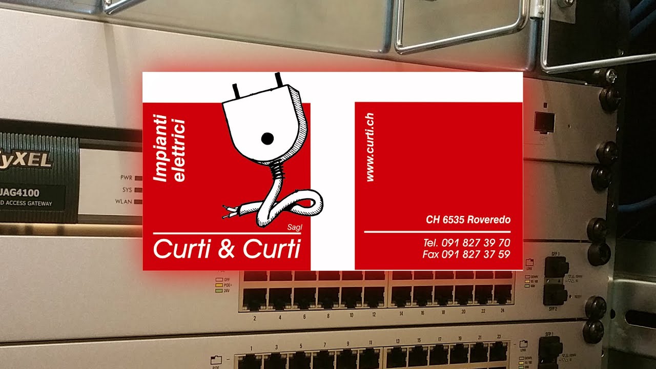 Curti & Curti Sagl, Roveredo GR, Information technology & Local area network (LAN), Switzerland
