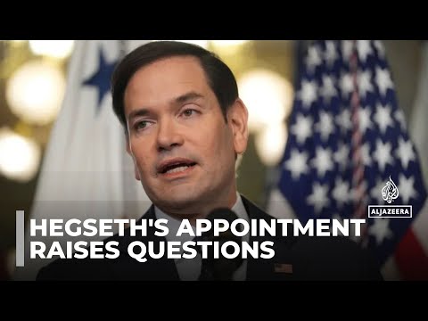 New US defense secretary: Pete Hegseth narrowly confirmed in new role
