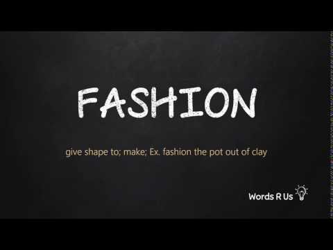 How to Pronounce FASHION in American English