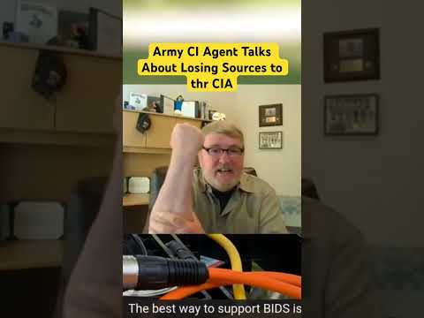Ray Duggan Talks About Losing Sources in Kosovo to the CIA. Army Counterintelligence to a T