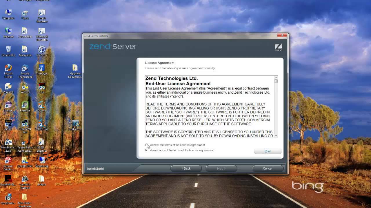 ZendServer Installation