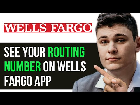HOW TO SEE YOUR ROUTING NUMBER ON WELLS FARGO APP 2025! (FULL GUIDE)