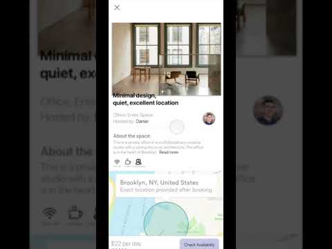 app concept 06: Desk (like airbnb but for coworking)