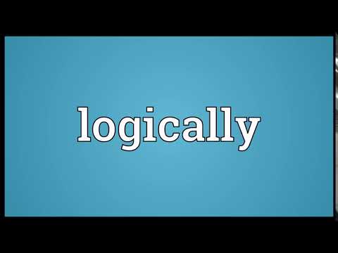 Logically Meaning | Wordogram