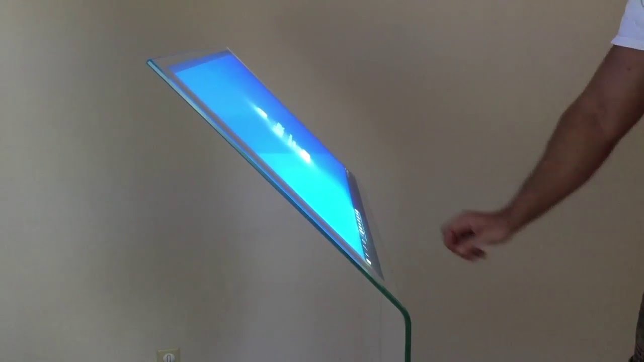 Touch Glass Projection Kiosk from iDesign Cafe