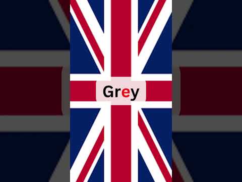 ุ Gray ู Grey ู
ุง ูู ุงููุฑู ุจูู #shorts