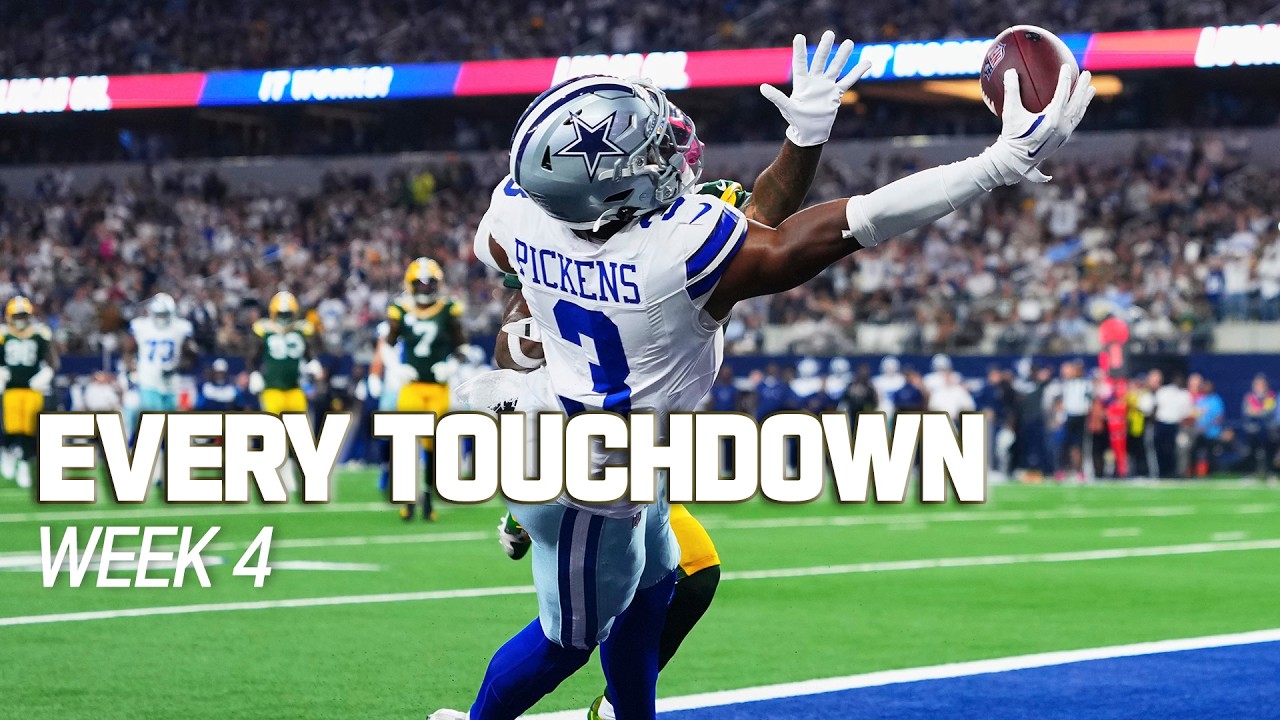 EVERY Touchdown from Week 4 | 2025 NFL Season