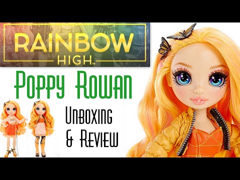 POPPY ROWAN ๐ RAINBOW HIGH DOLL ๐ EDMOND'S COLLECTIBLE WORLD ๐: UNBOXING & REVIEW