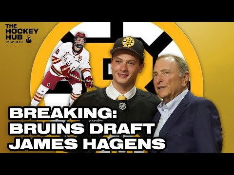 INSTANT REACTION: Bruins Draft James Hagens | The Hockey Hub