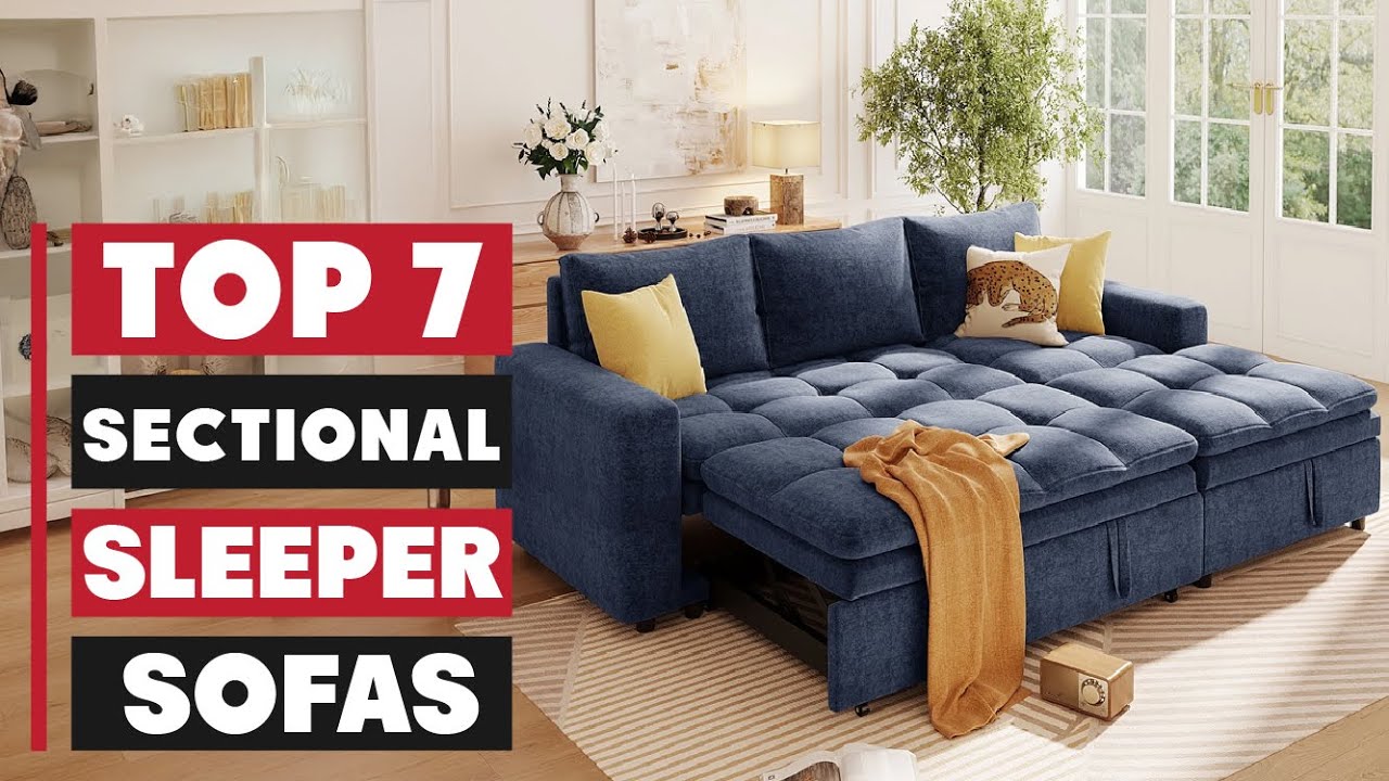 7 Best Sectional Sleeper Sofas for Ultimate Comfort & Style